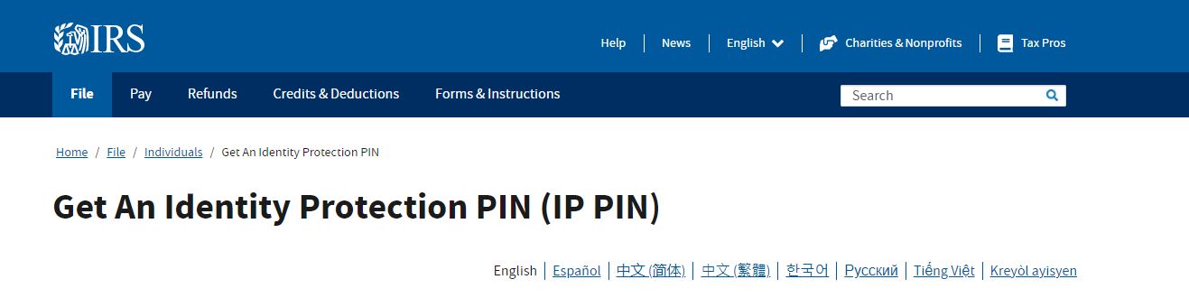 Consider an IRS IP PIN? How to Protect Your Identity and Credit - Eger CPA